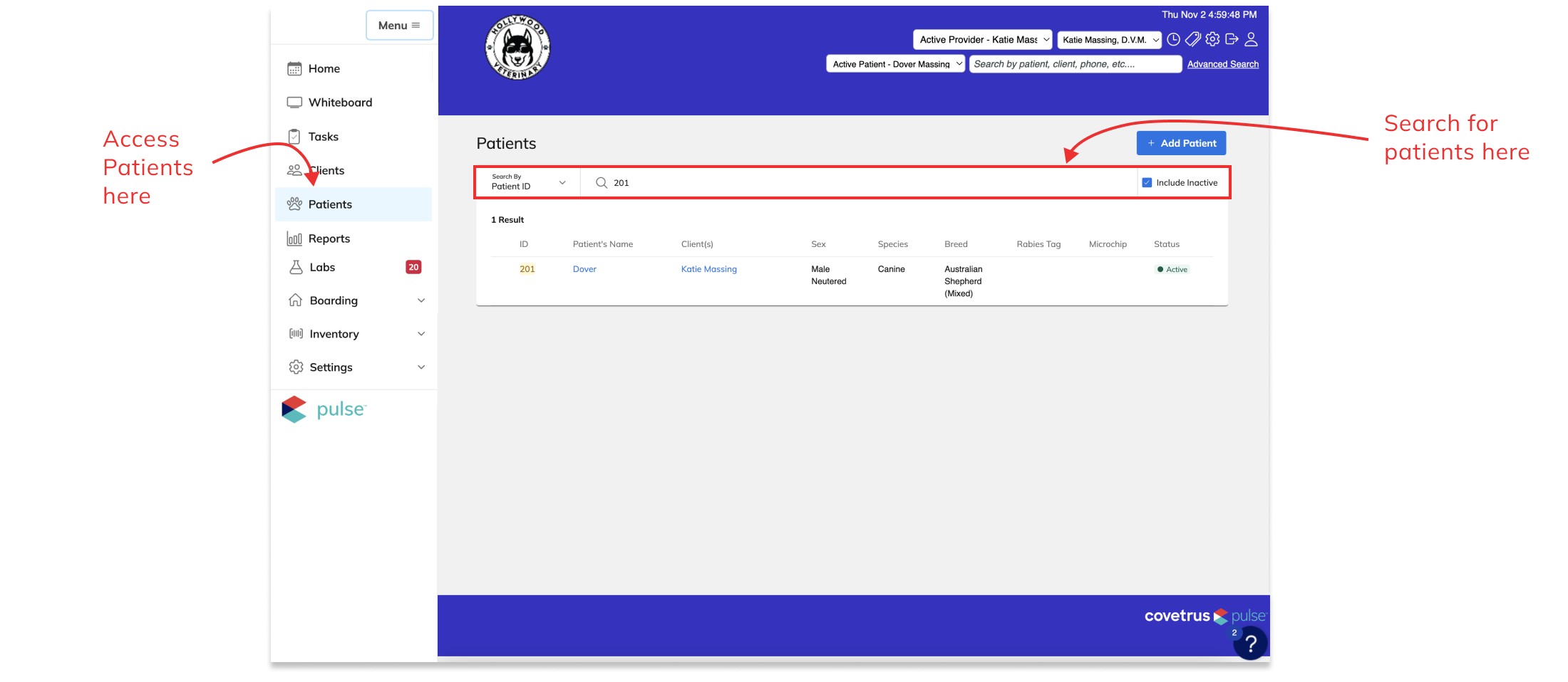Covetrus Pulse™ & Covetrus® vRxPro Integration: Create Rx – Covetrus